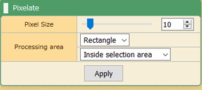 Online Image Editor : Pixelating Images | PEKO STEP
